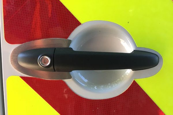 Mercedes Sprinter 2006-2018 Handle Shield | Van Deadlock Solutions