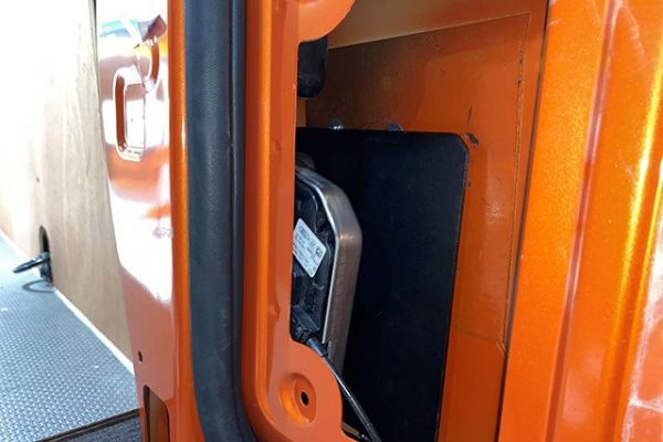 Ford Custom 2012> Internal Latch Shield | Van Deadlock Solutions